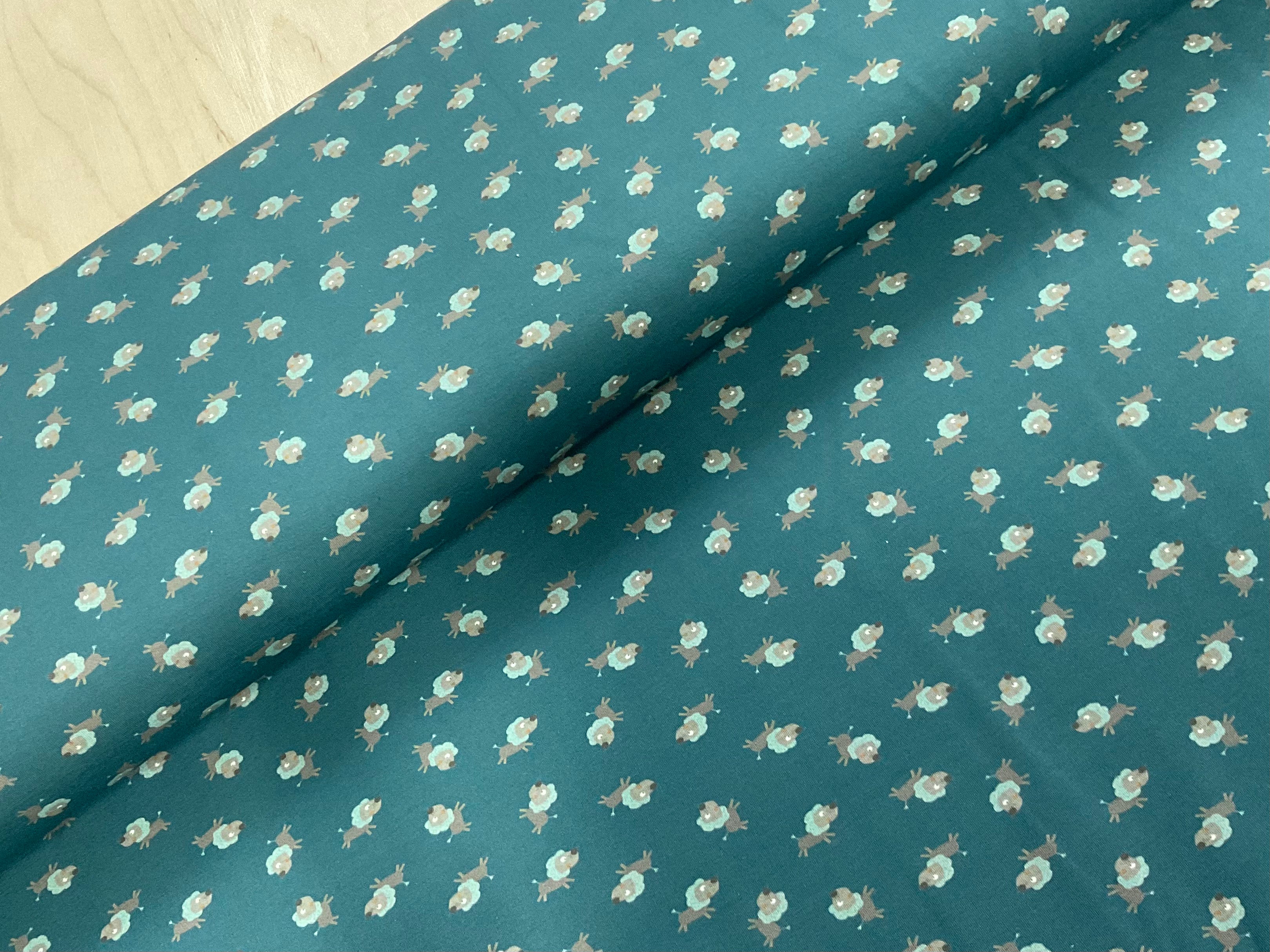 Poodles Cotton Jersey Fabric – Little Legs Fabrics
