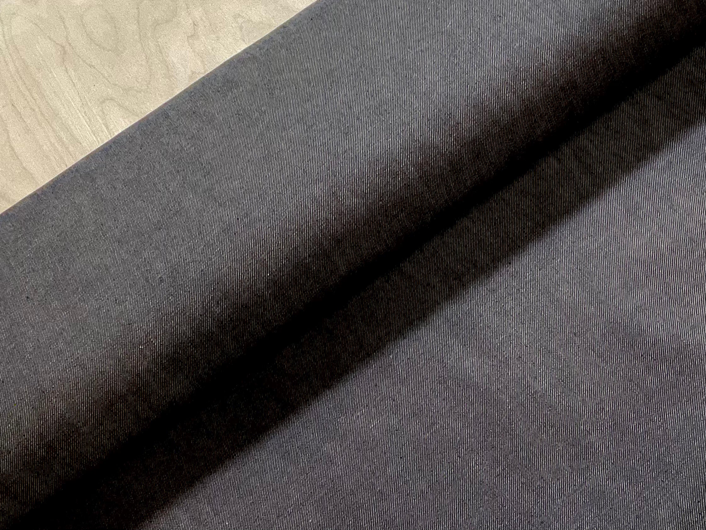 Black and Khaki Stretch Denim – Little Legs Fabrics