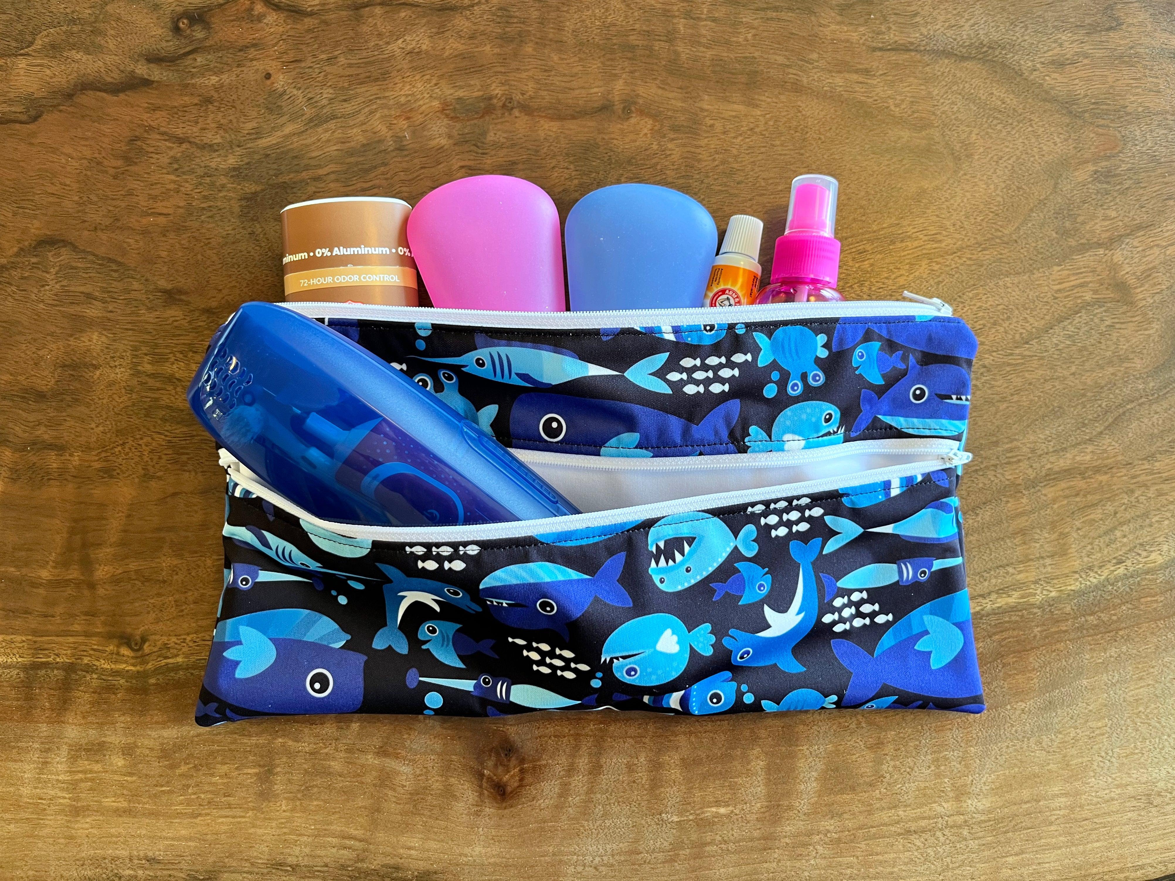 Double Cool Pencil Case Waves and Wilds Paper Pattern – Little Legs Fabrics