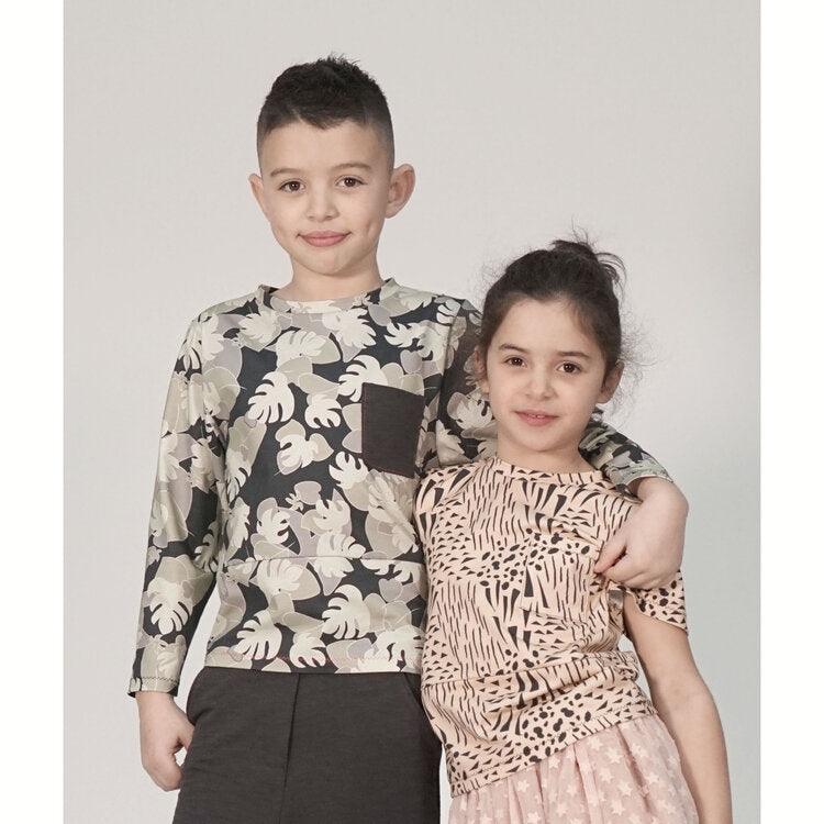 Blake Colour Block Tee Pattern Paper Scissors Sewing Pattern - PDF and ...