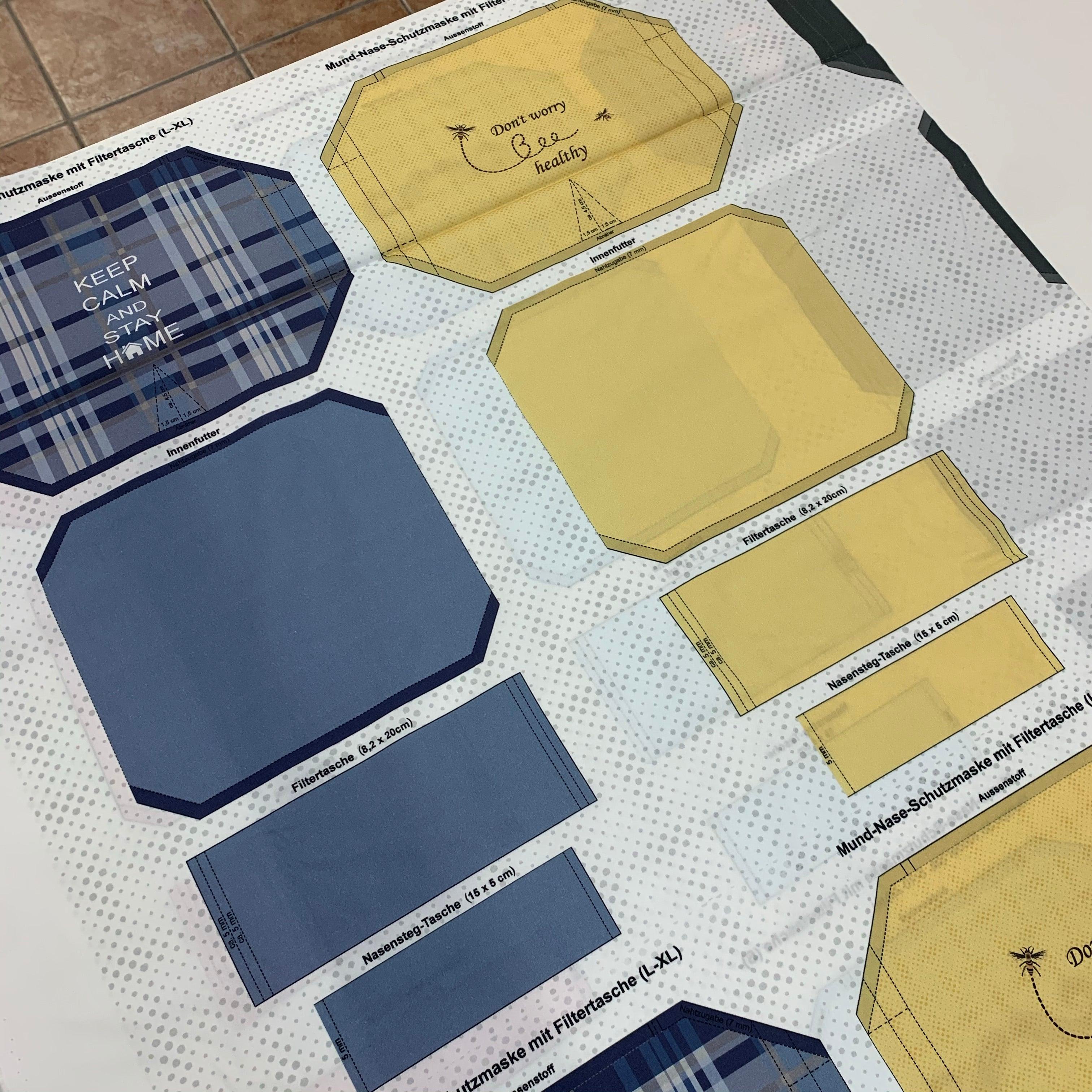 SALE Face Mask Panels – Little Legs Fabrics